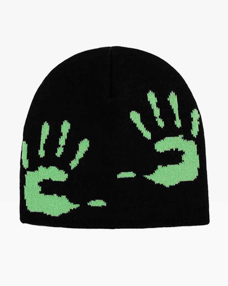 Bonnet vert et noir | Y2K Plug